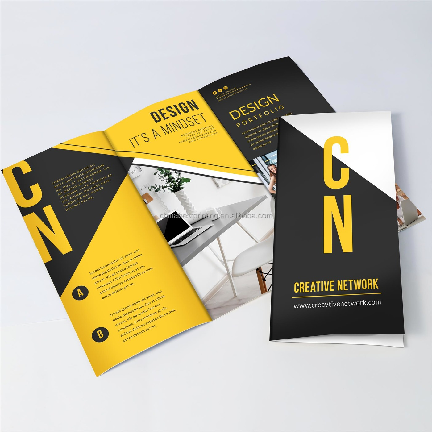 Custom Design Card Printing Service for Flyers Booklets Brochures ...
