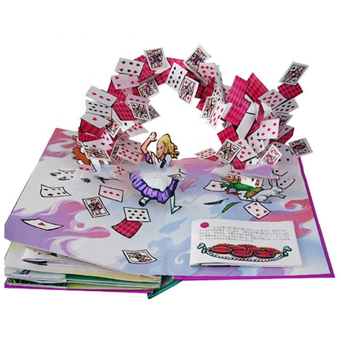 Lower MOQ Custom Pop up Activity Book for Kids Cartoon Children Board ...